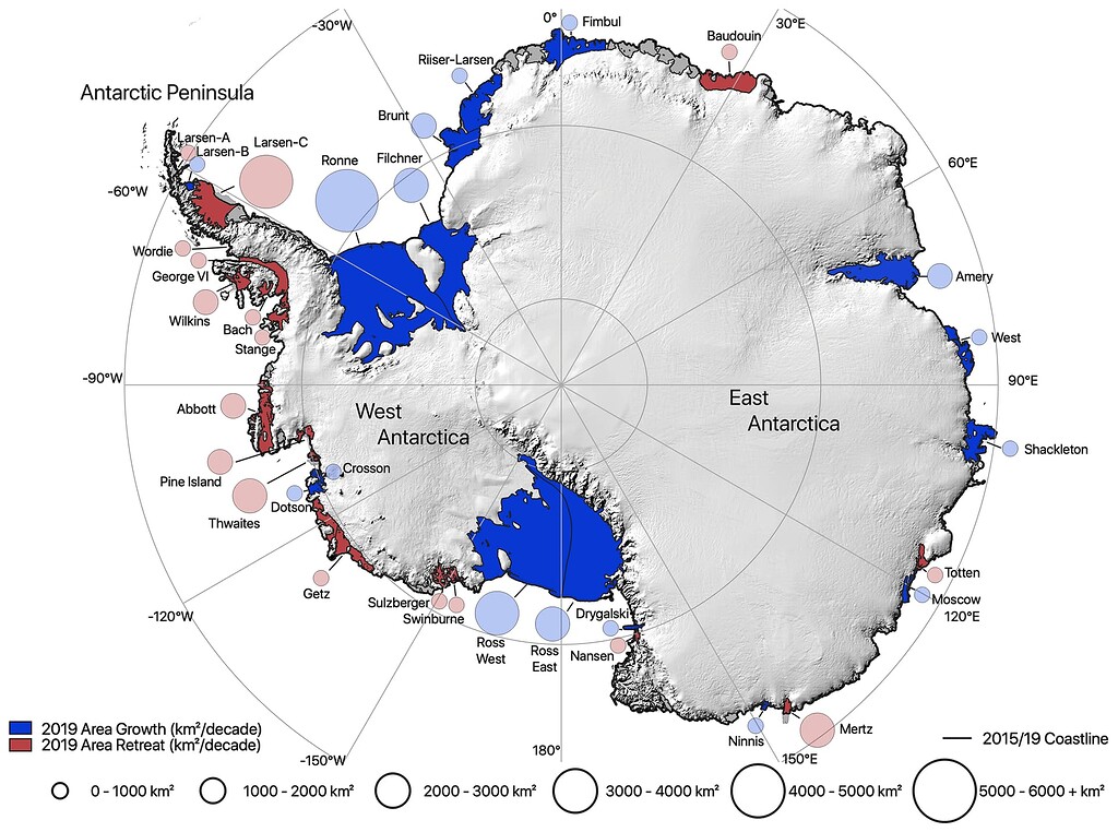 Antarctic ice shelf grows - News - World Events and the Bible